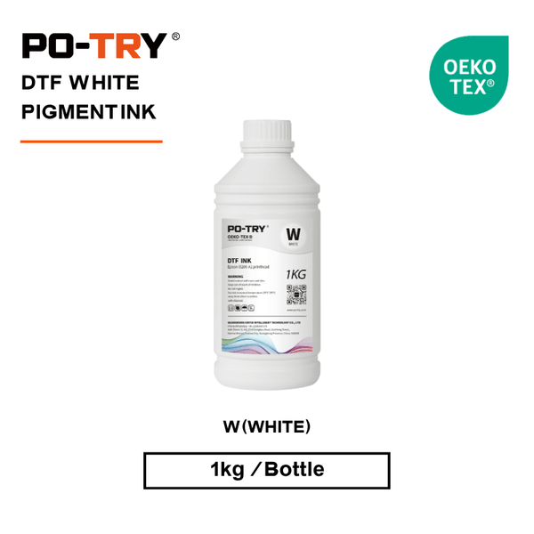 PO-TRY ECO-Friendly DTF No Clog White Ink 1kg | Best for Epson – PO-TRY Inc.