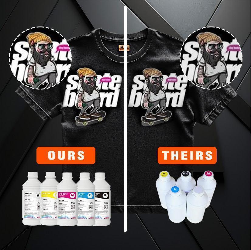 PO-TRY ECO-Friendly DTF No Clog Ink 1kg – PO-TRY Inc.