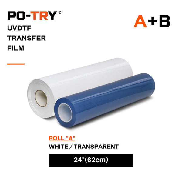 PO-TRY UV DTF Film 62cm x 100m (24" x 328 ft) – PO-TRY Inc.