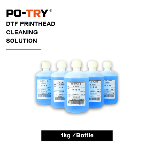 PO-TRY 1KG DTF Printhead Cleaning & Flushing Solution – PO-TRY Inc.